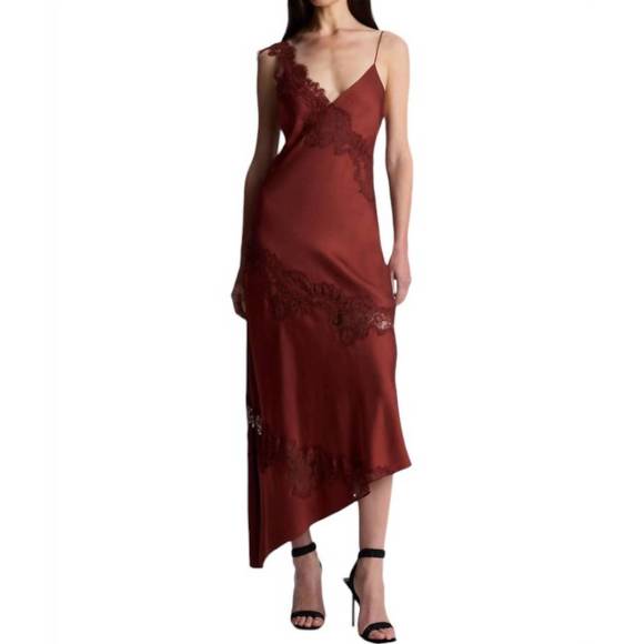 A.L.C. | Dresses | New Alc Stella Dress In Bosco | Poshmark